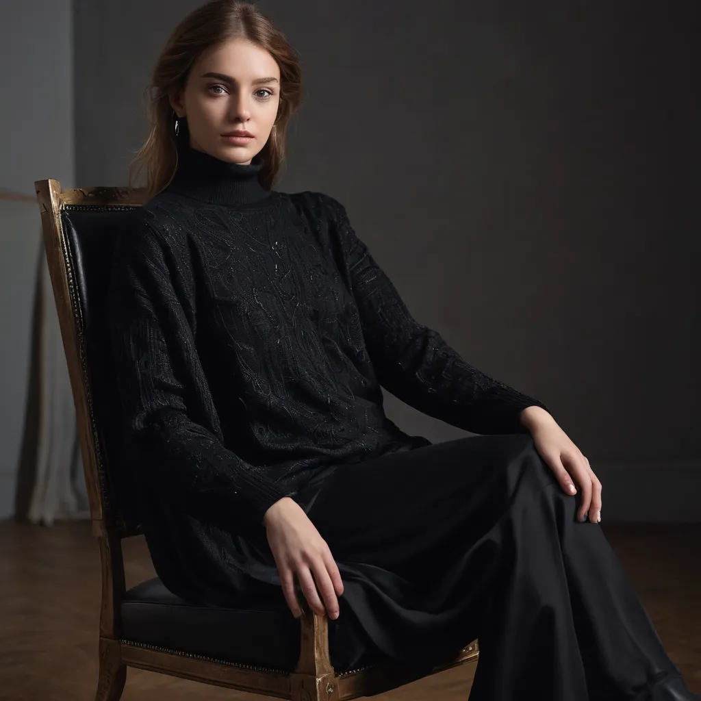 Siyah Kazak Bayan: Moda ve Stil Rehberi